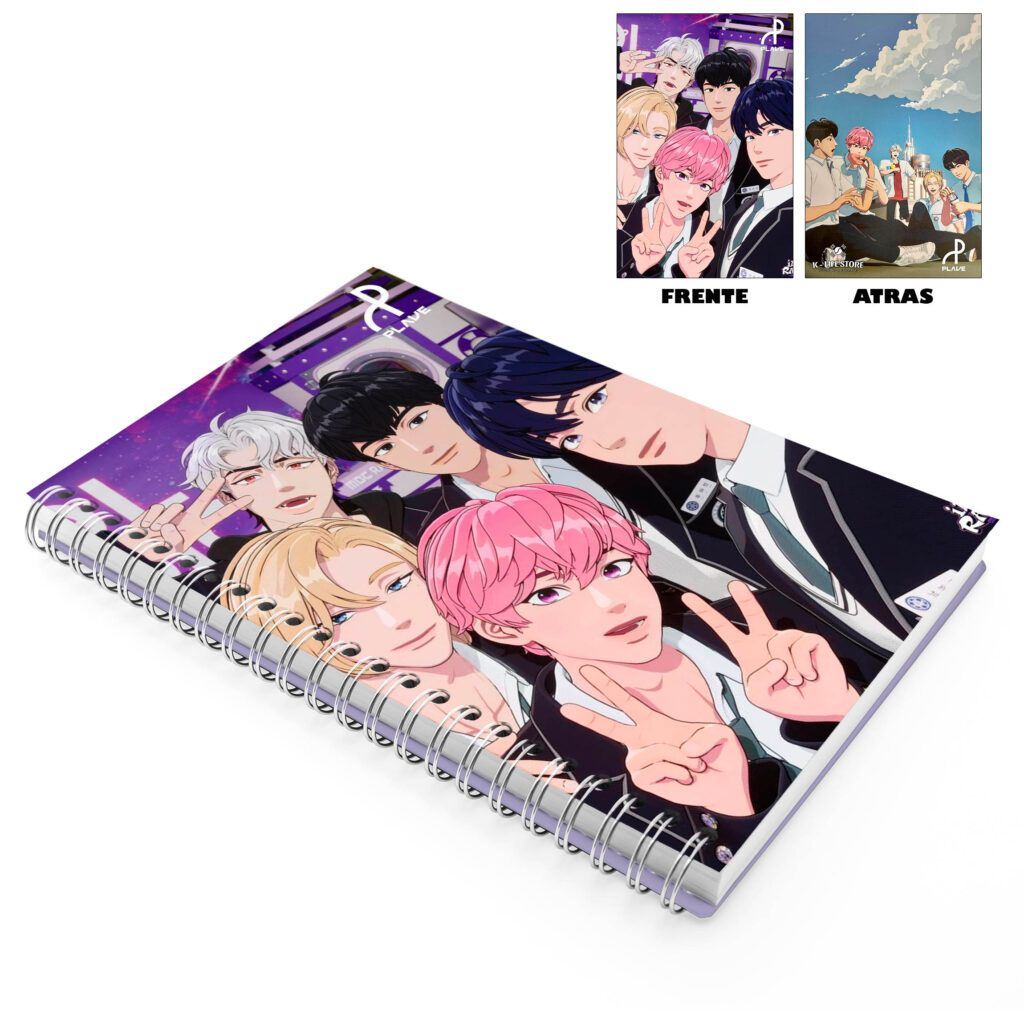 Cuaderno Argollado Plave 80 Hojas 15 x 22 cm Kpop – K life store