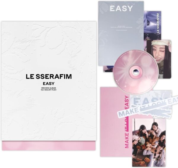 Le Sserafim Mini Album Easy Álbum Original + Regalo – K life store